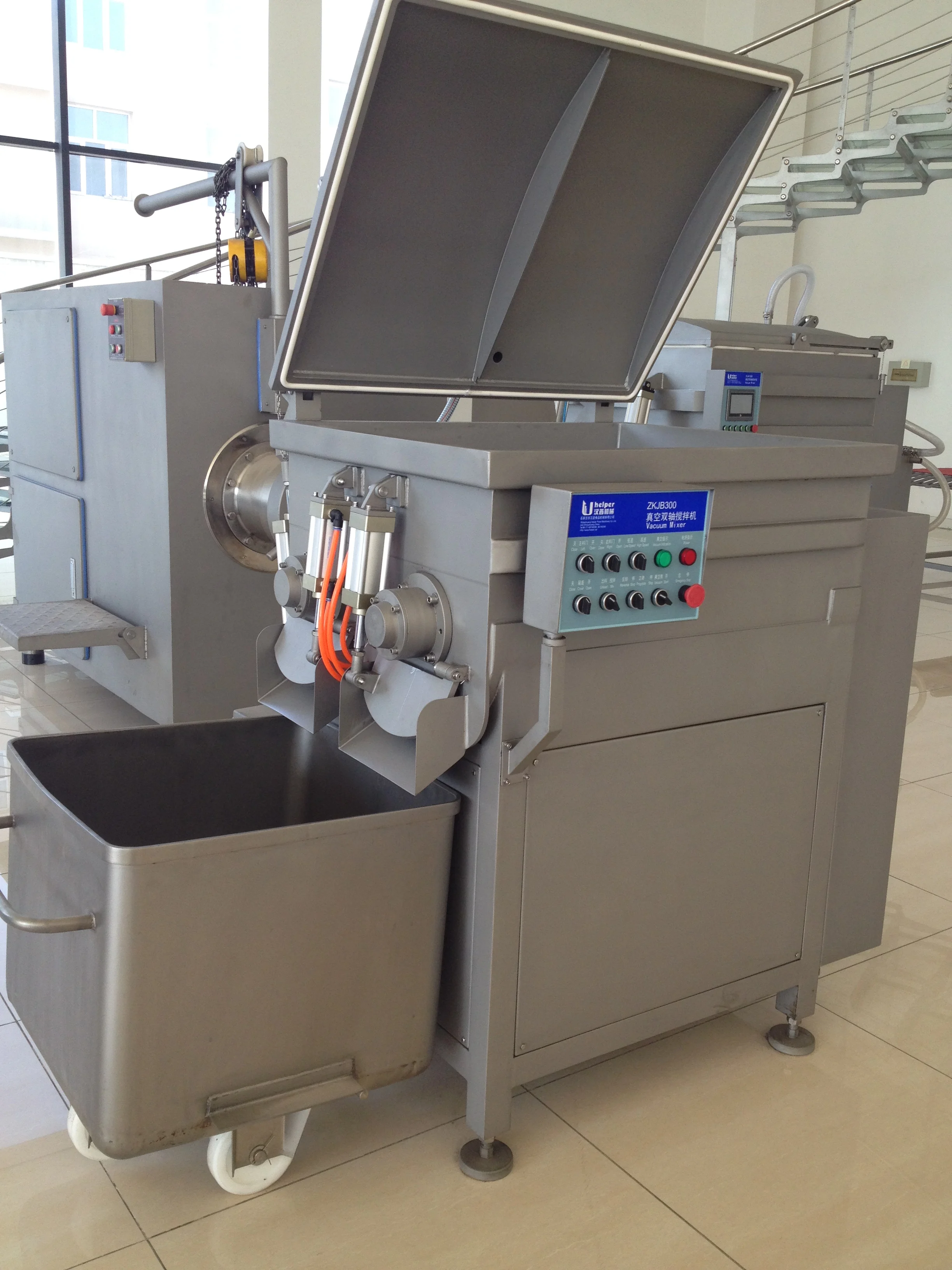 Commercial Vacuum Meat Mixing Machine Industrial Vacuum Meat Mixer ...