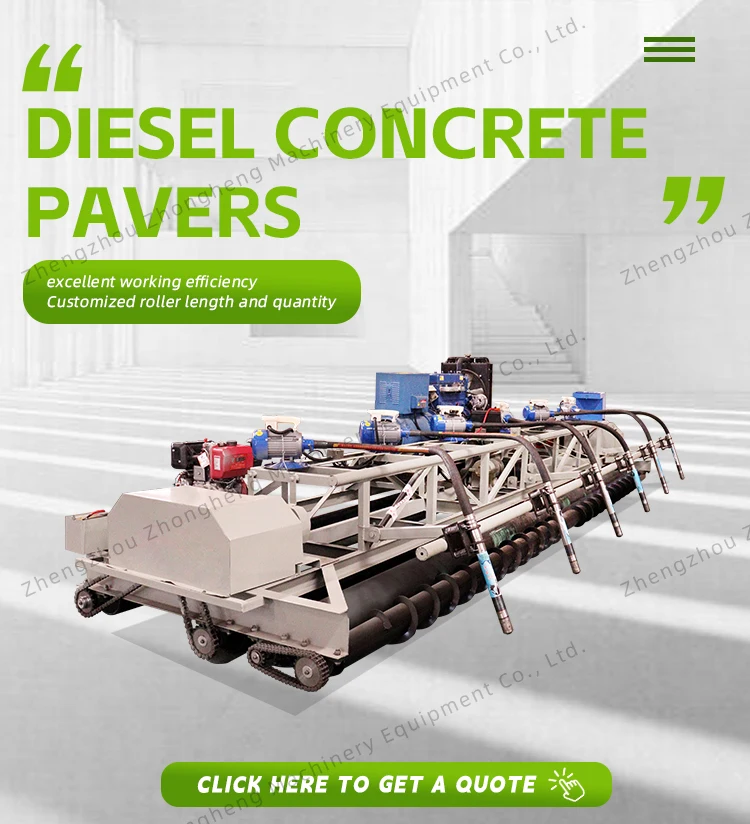 219mm Roller Diameter Cement Vibratory Paver Diesel Asphalt Pavemenr ...