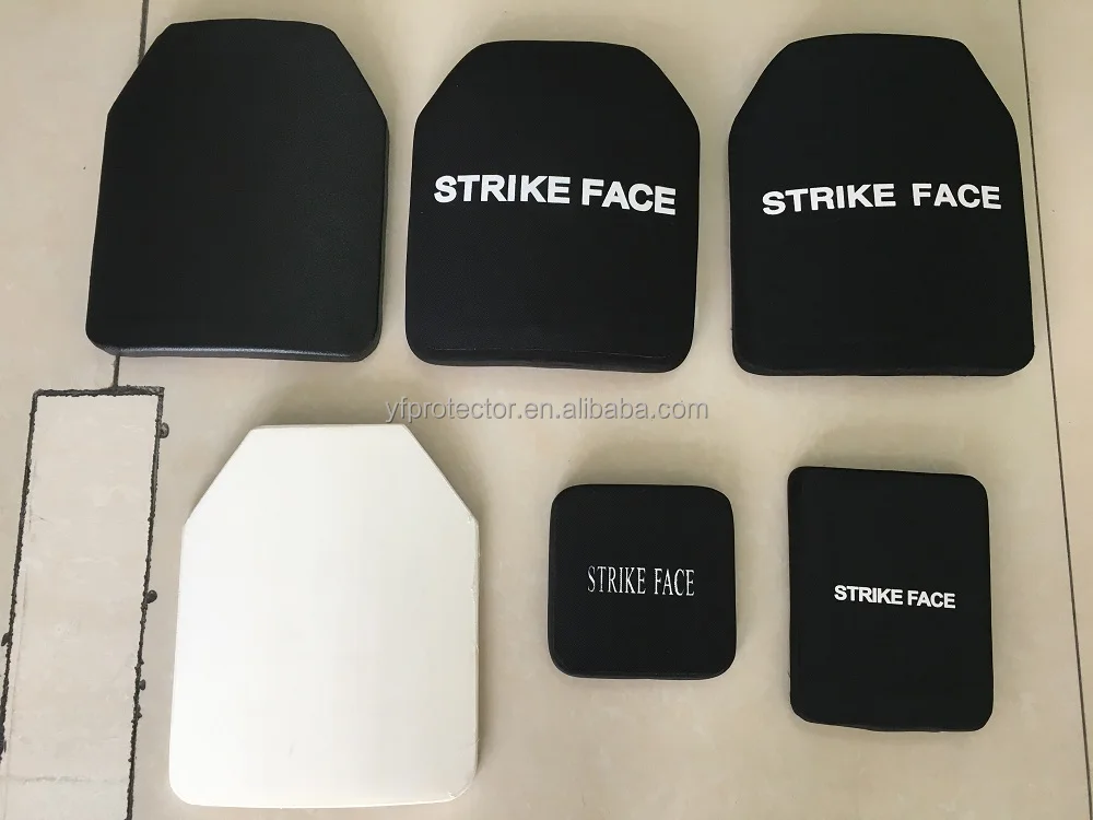 Tactical Vest Alumina Plate Silicon Carbide Hard PE Armor