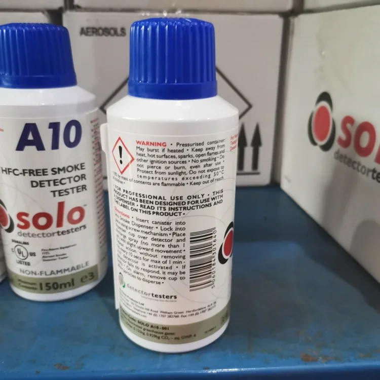 Impa 331074 Solo-a10 Spray Fire Alarm Smoke Detector Test In Fire ...