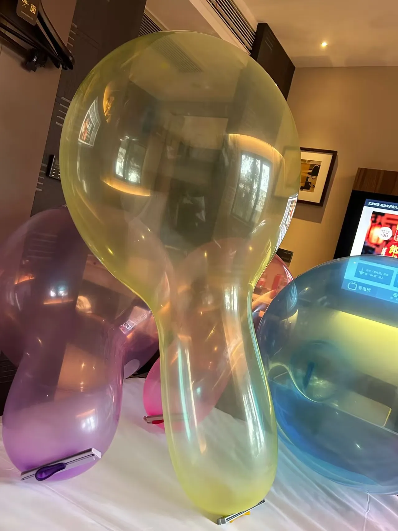 Balloon Fetish Looner World Latex Balloon Long Big Flexible