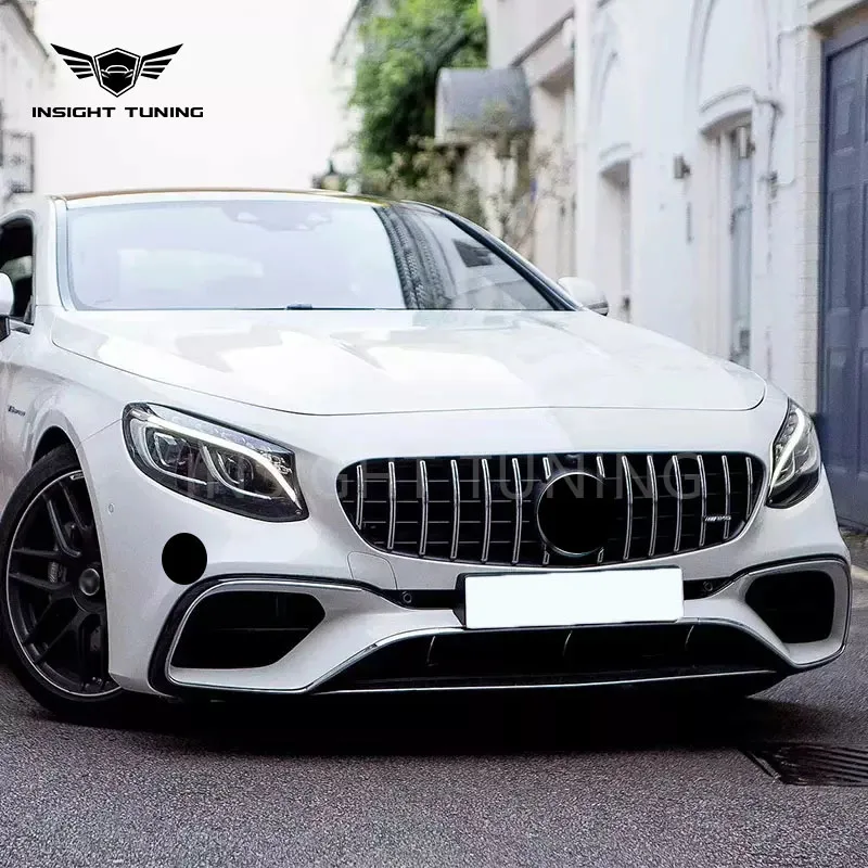 S63 Design Facelift Body Kit for Mercedes benz S Coupe W217 Upgrade Amg ...
