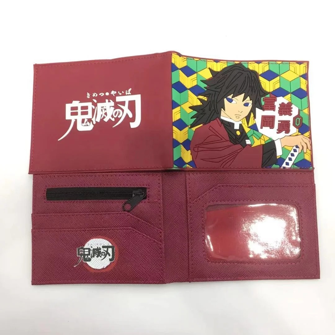 Anime Demon Slayer Kimetsu No Yaiba Tanjiro Kamado Wallet High Quality ...
