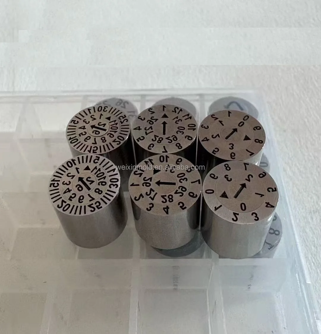 Date Code Inserts Date Stamps Date Marked Indicator for Injection Mold ...