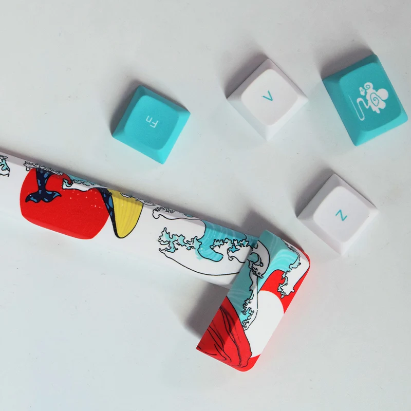 AFLION Sublimation Colored Keycap Heat Printing Blanks in PBT Material ...