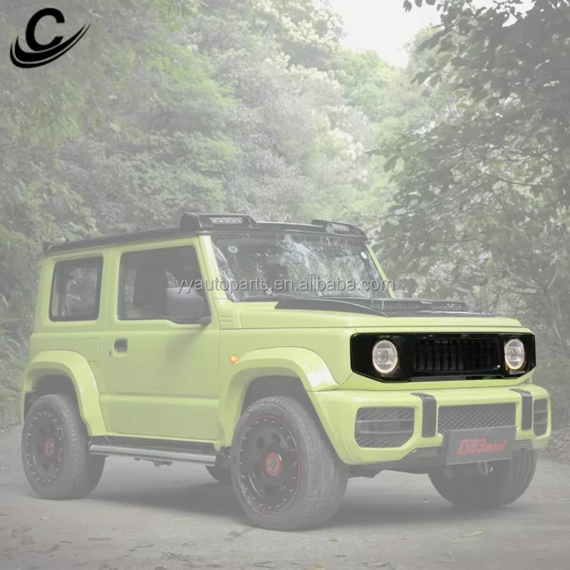 Jimny Jb74 Upgrade To G63 Mini Style Facelift Modified Car Accessories ...