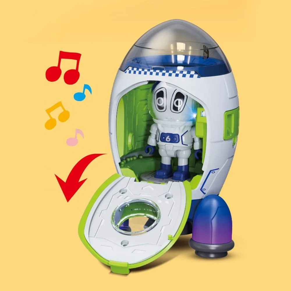 Kids Educational Electric Exploration Play Set Aerospace Astronaut ...