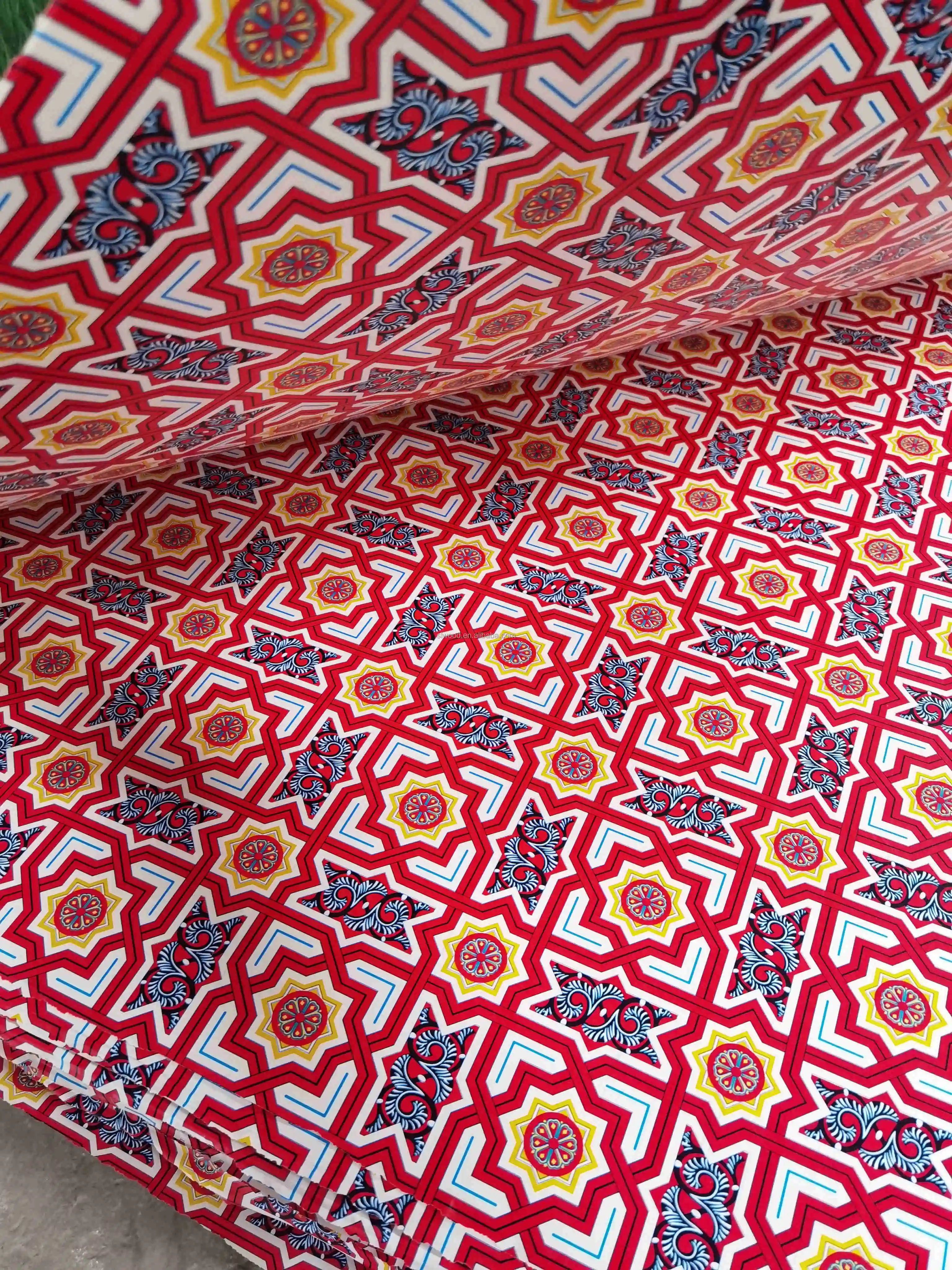 1.6mm 1.8mm Thick Arab Style Decorative Polyester Plywood