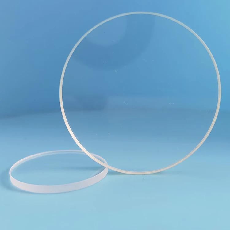 Sapphire Crystal UV VIS IR Pass Round Protective Window