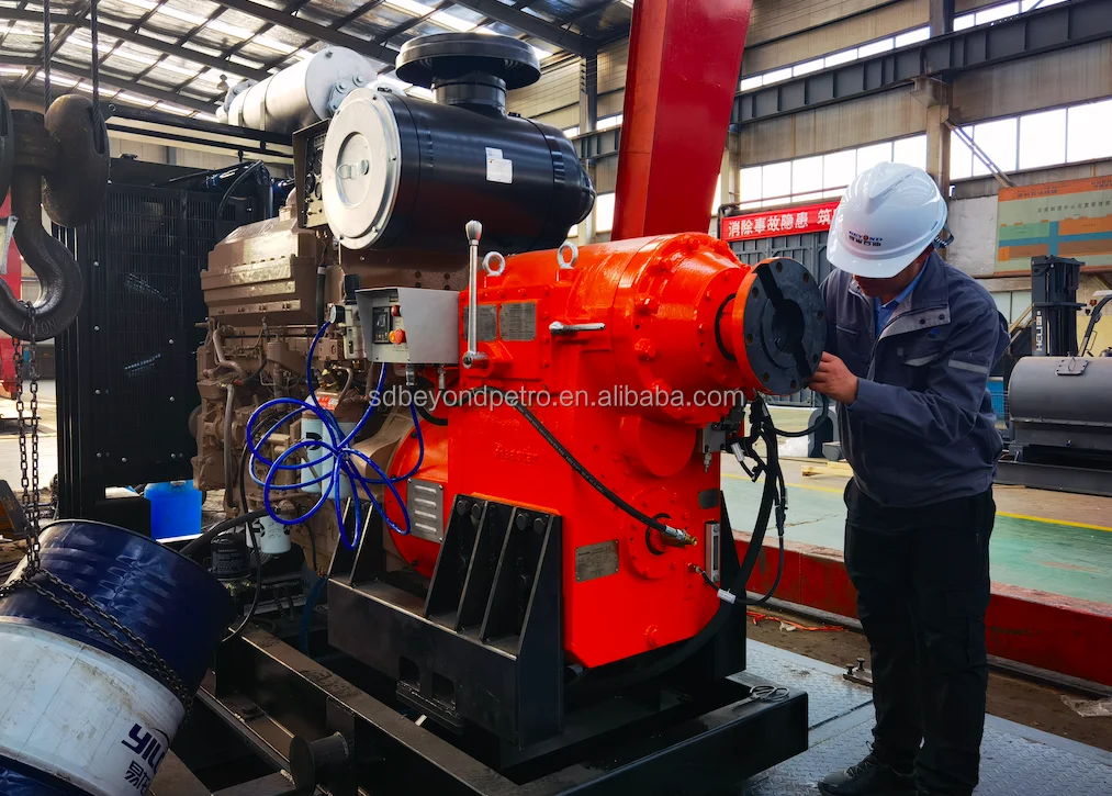 API BOMCO F1000 High Quality Triplex Piston Triplex Single Acting Mud ...