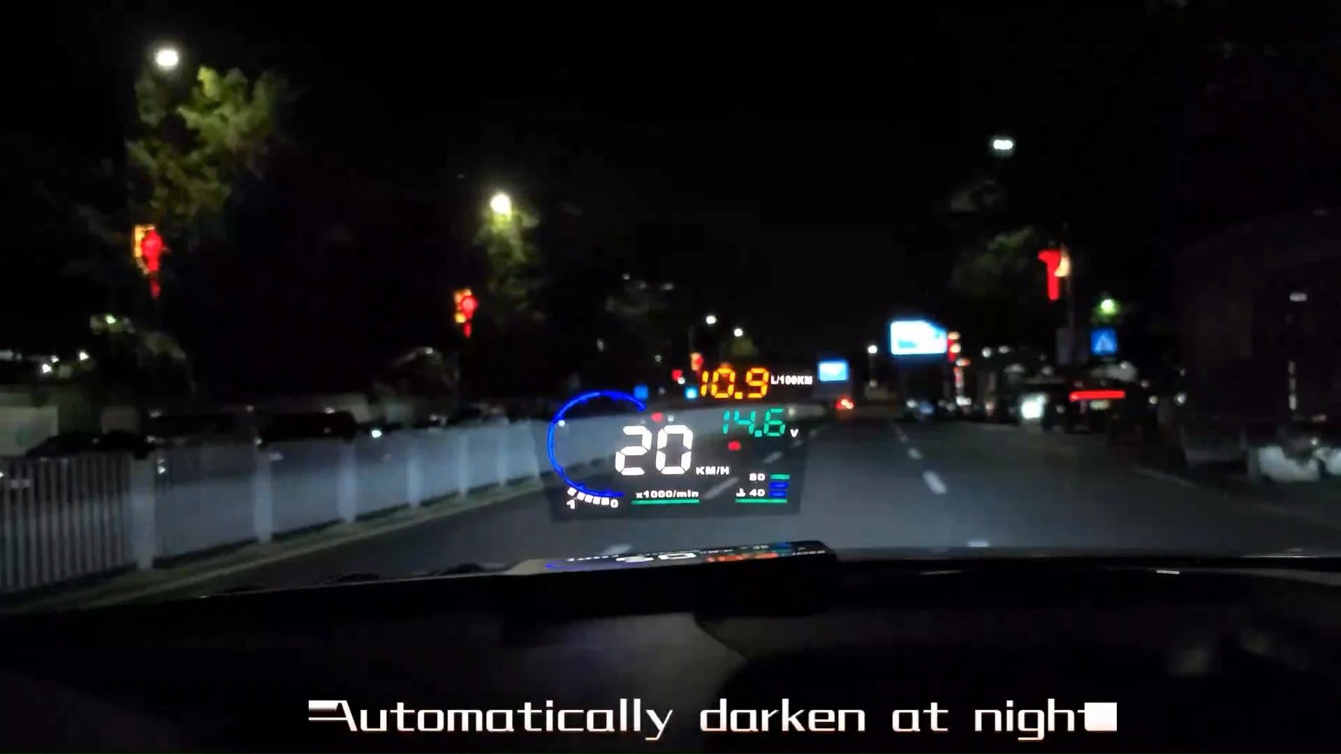 5.5 Inch Head Up Display A8 New Update Car Led Hud Speed Obdii ...