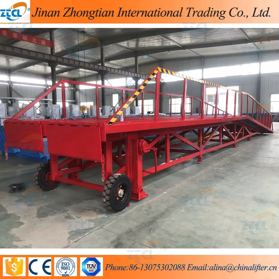 2024 New Model Forklift Used Unloading Ramp 8t 10t 12t Capacity ...