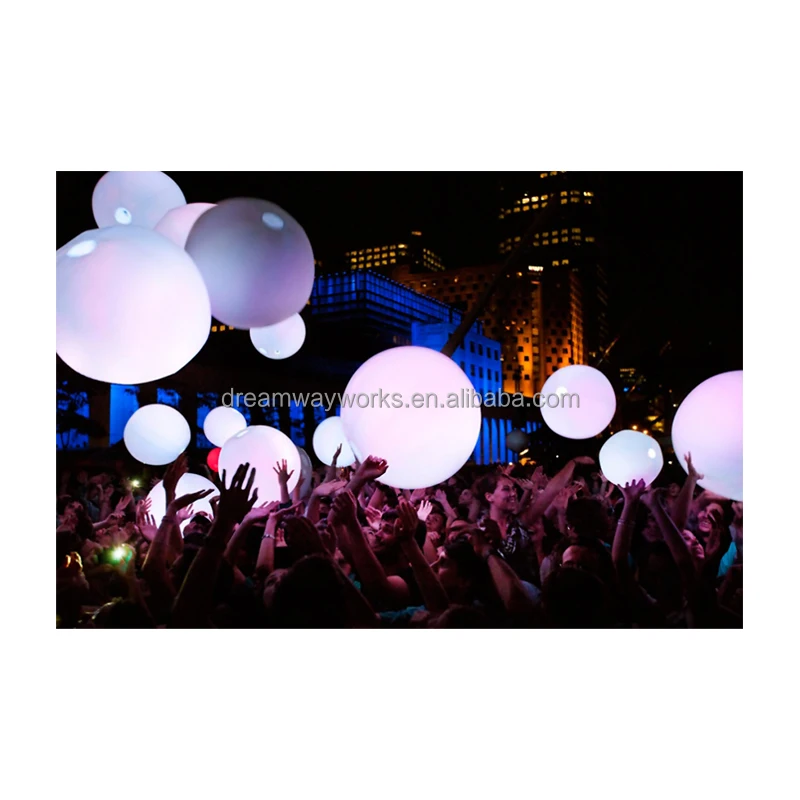 inflatable led lighting crowd zygote balloon balls, inflatable crowd ...