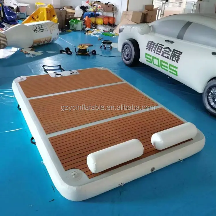 Inflatable Floating Island Platform - Perfect for Adults