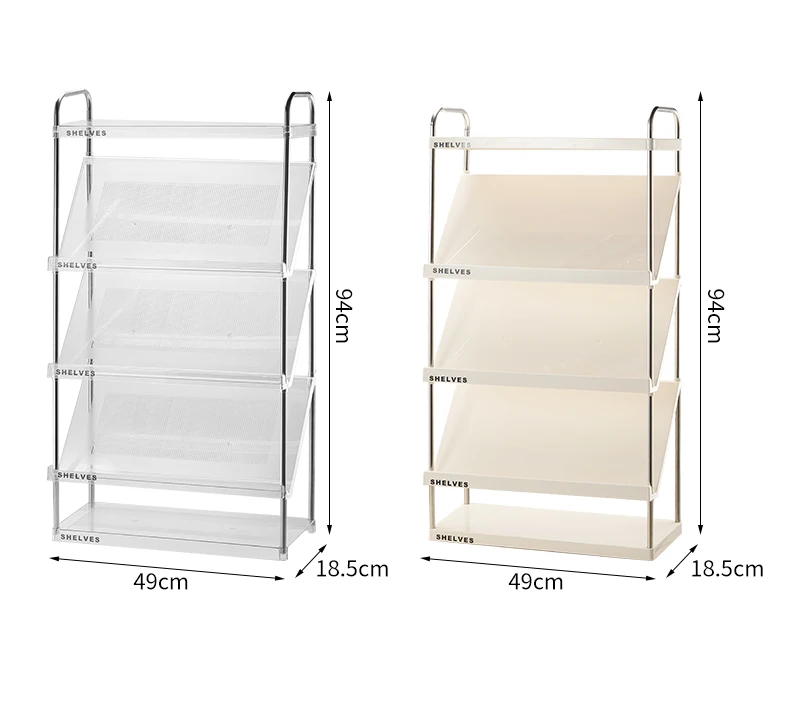 Modern Living Room Furniture Plastic Ramp Shoe Rack Portable DIY Shoe ...
