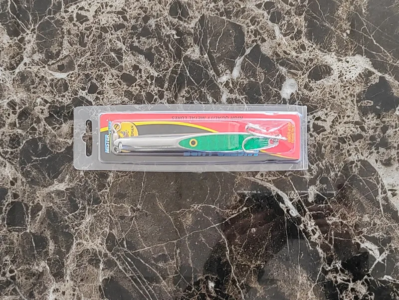 Mister Lure Spoons Rishing S009 4oz Chrome Large Spoon Lure Box Trout ...