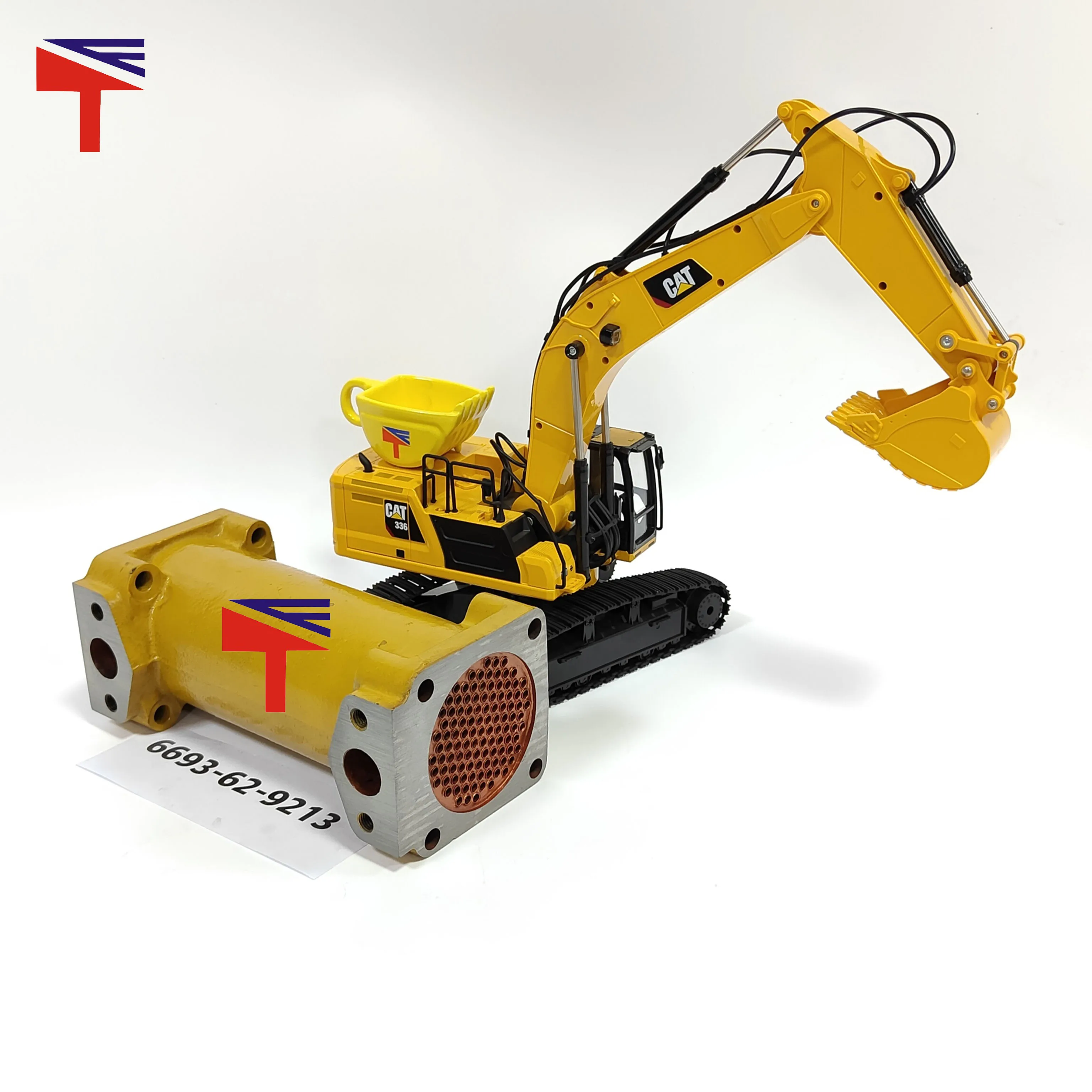 Machinery Engine Oil Cooler 4w5405 For 3516 3502 Engine - Buy 6693-62 ...