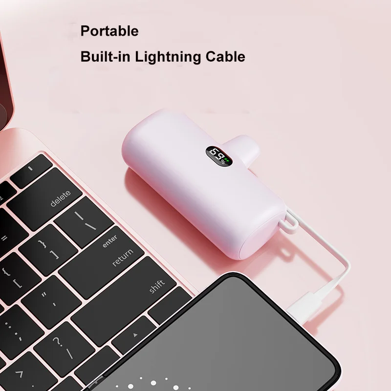 2023 Best Promotion Gift - Mini Power Bank 5000mah