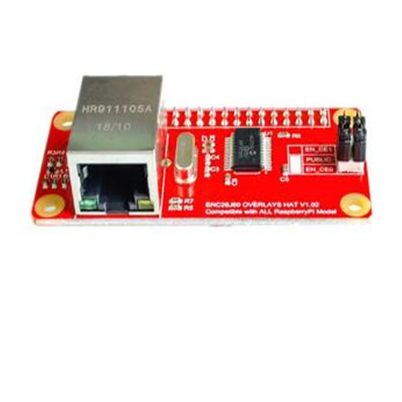 Raspberry Pi Zero Enc28j60 Network Adapter Module Pi0 Piw Compatible With Raspberry Pi Enc28j60 ...