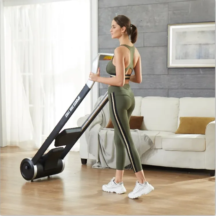 Foldable Magnetic Rowing Machine Rower With Lcd Monitor Extended Slide ...