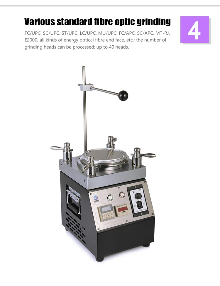 Sgx-3800 Optical Fiber Grinder Upc/apc Fibre Optic Connectors - Buy ...