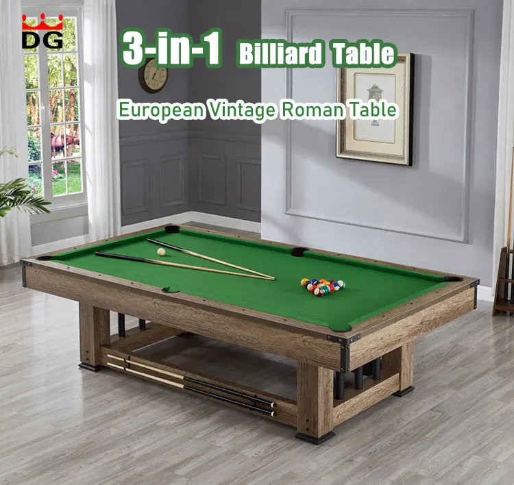 Ultimate Entertainment 3-in-1 Pool Table - Endless Fun
