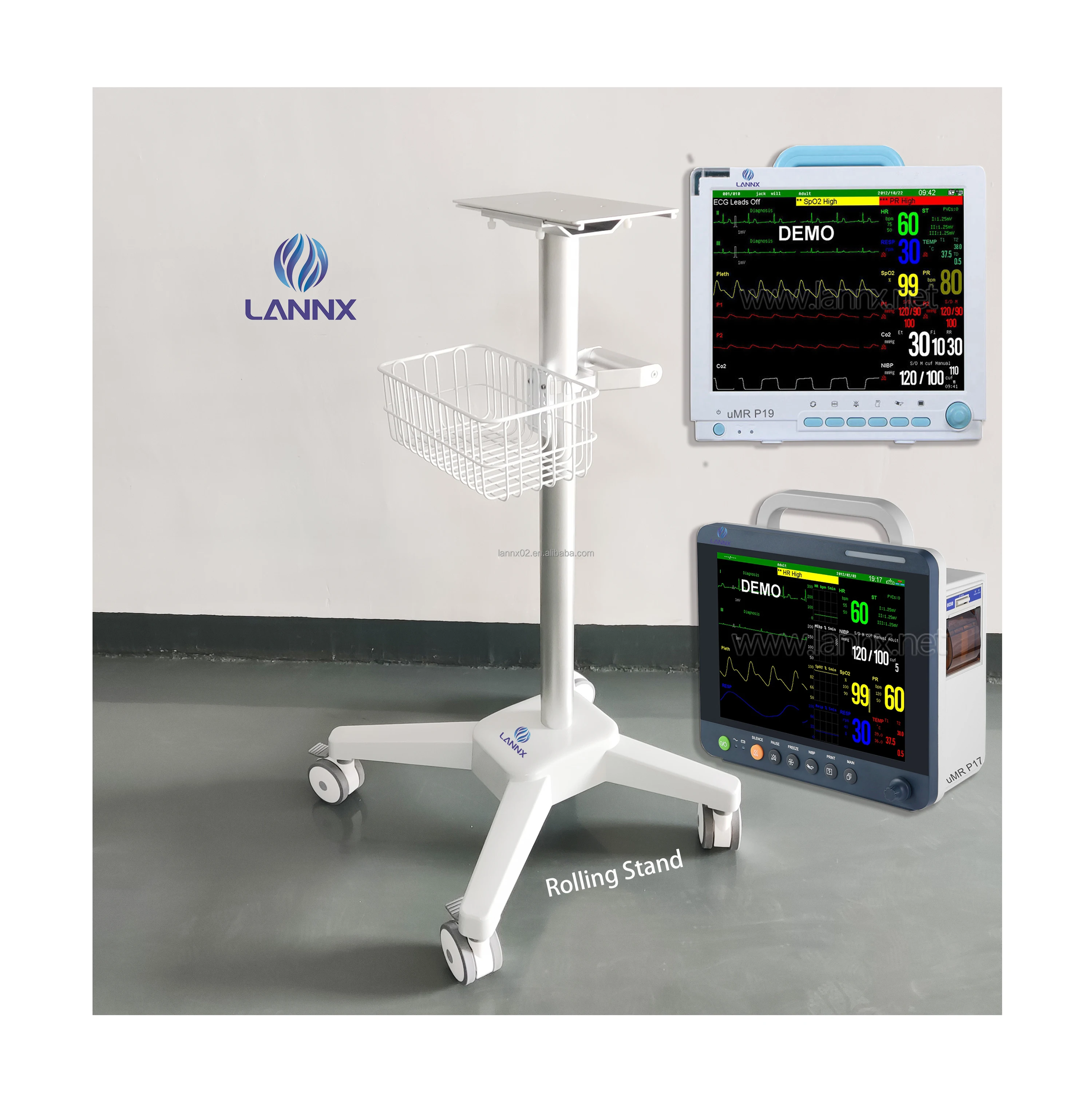 Lannx Industrial Laboratory Nursing Medical Hospital Workstation ...