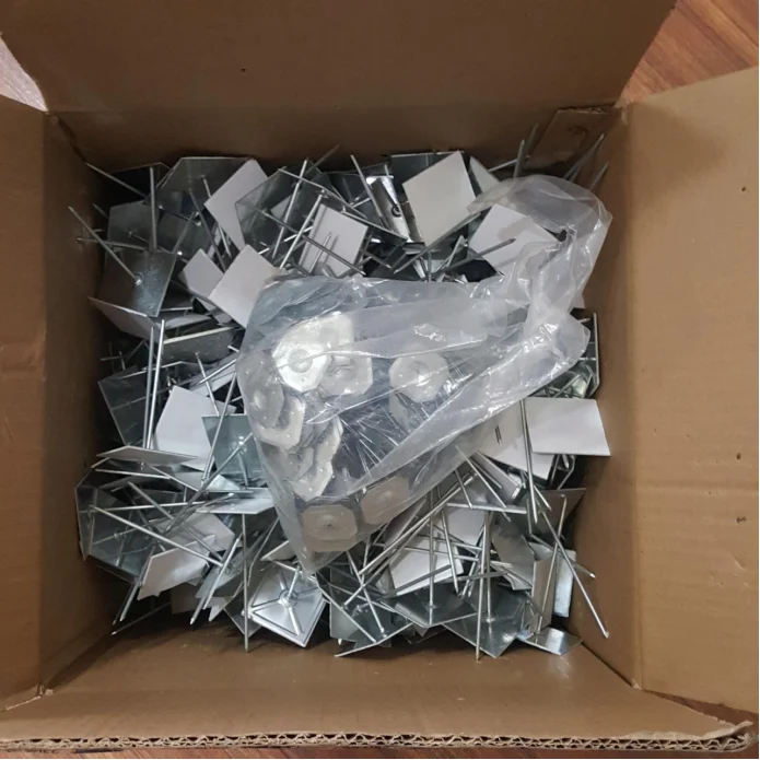 Self Locking Type 32mm Stainless Steel 304 Round Insulation Speed Clips ...