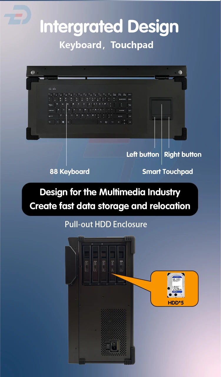 Rugged and Durable Industrial PC Computer Case - ZK-2380