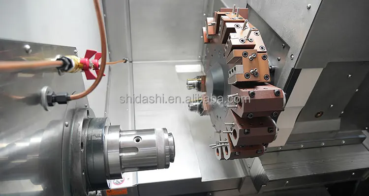 High-Precision Dual-Spindle CNC Turning Center With Y-Axis and Tool ...