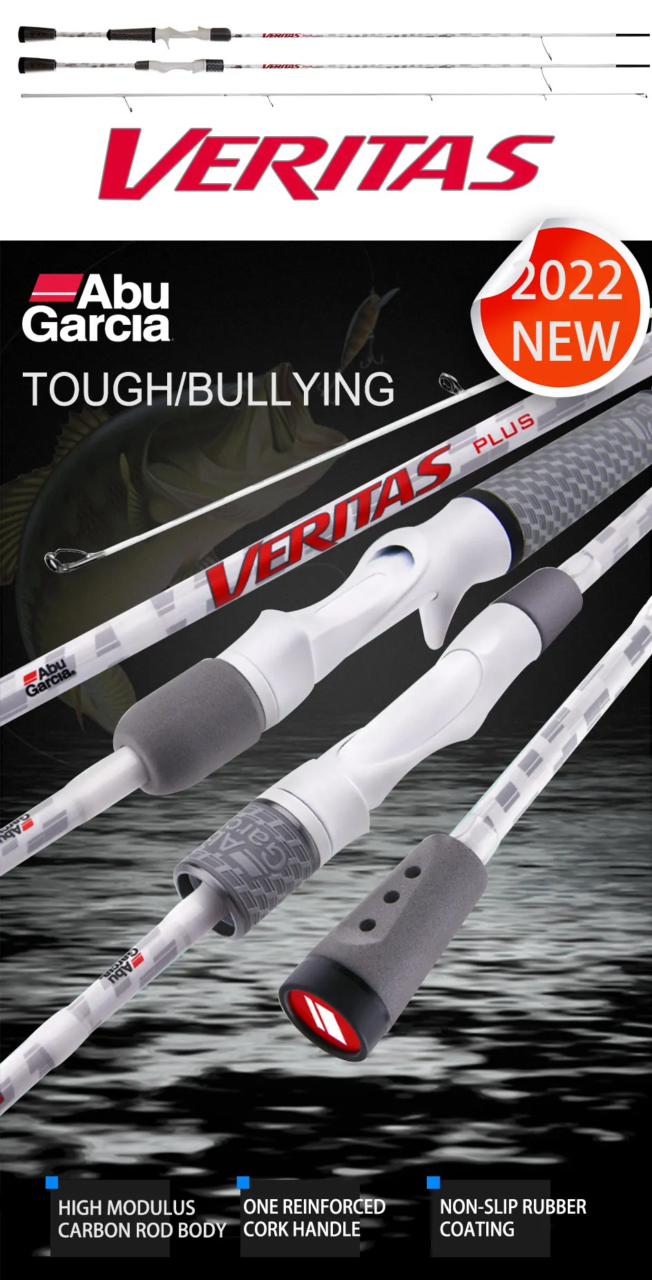Abu Garcia Veritas Plus Fishing Rods - Superior Performance