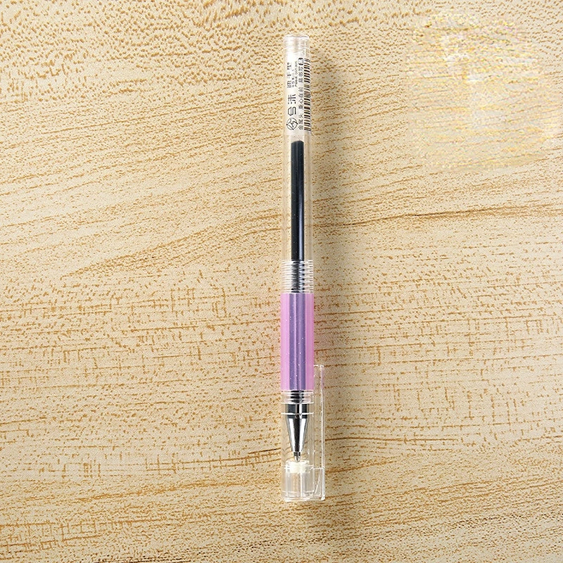 Cute Transparent Splicing Pen Holder Neutral Pen Creative Pulling ...