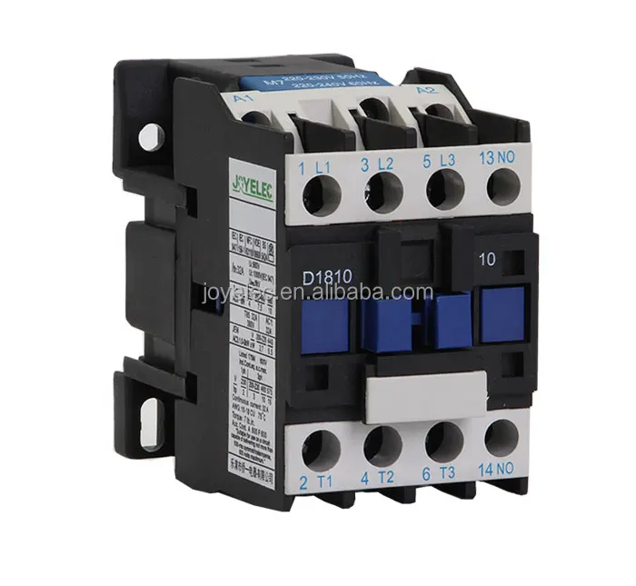 Contactor Magnético Con Motor Cjx2 1810 D1810 18a Ac,3 Fases,3 P,3 Polos,Relé De 1sin Contacto ...