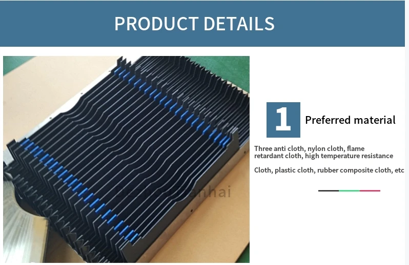Machine Lamella Bellows Cover Armored Bellows Cover Lamella Protective ...