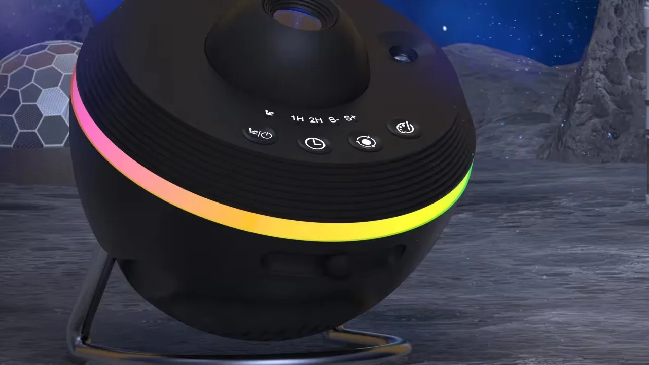 Hd 4k Meteor And Galaxy Projector Kids Bedroom Projector Table Lamp ...