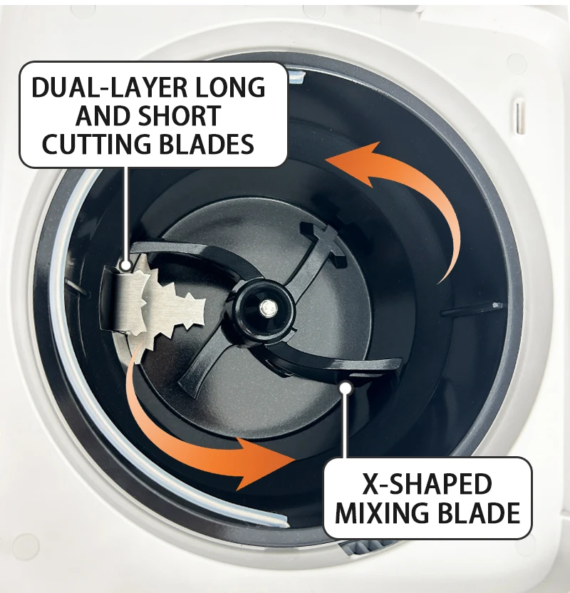 500W Electric Garbage Processor - Efficient Waste Disposal