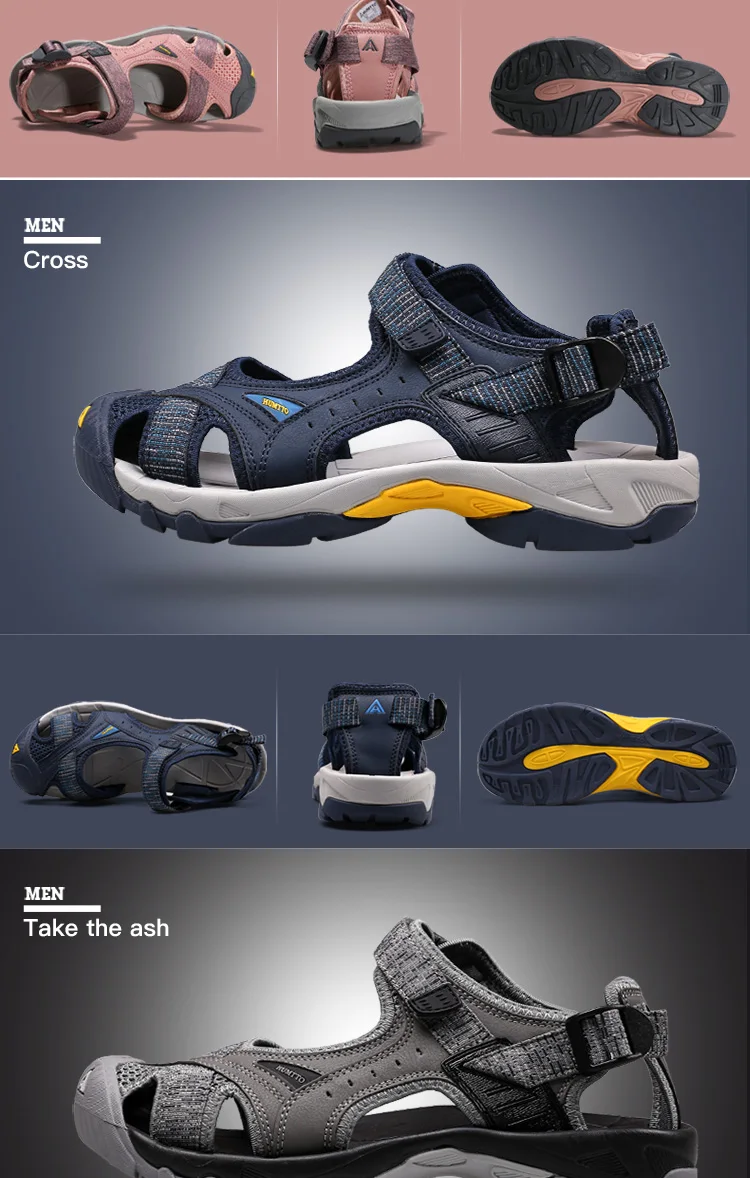 Humtto Summer Seaside Vacation Beach Sandals Outdoor Breathable ...