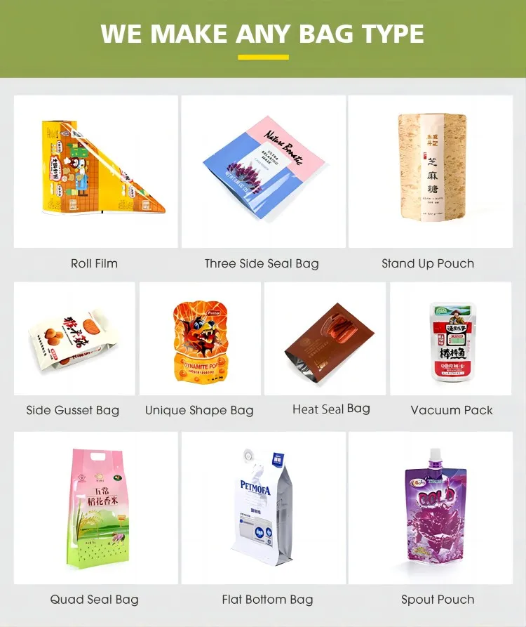 Laminated Opp Vmcpp Plastic Packaging Protein Bar Roll Films - Buy ...