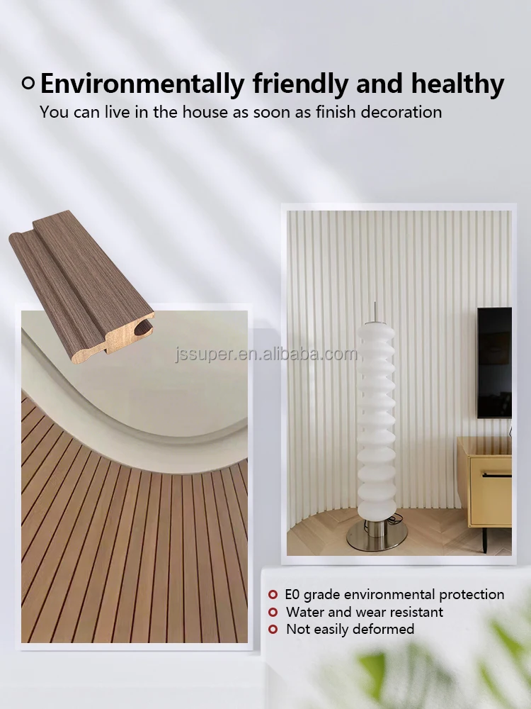 Solid Wooden Slat Rotating Grille Wall Panel - Durable & Stylish