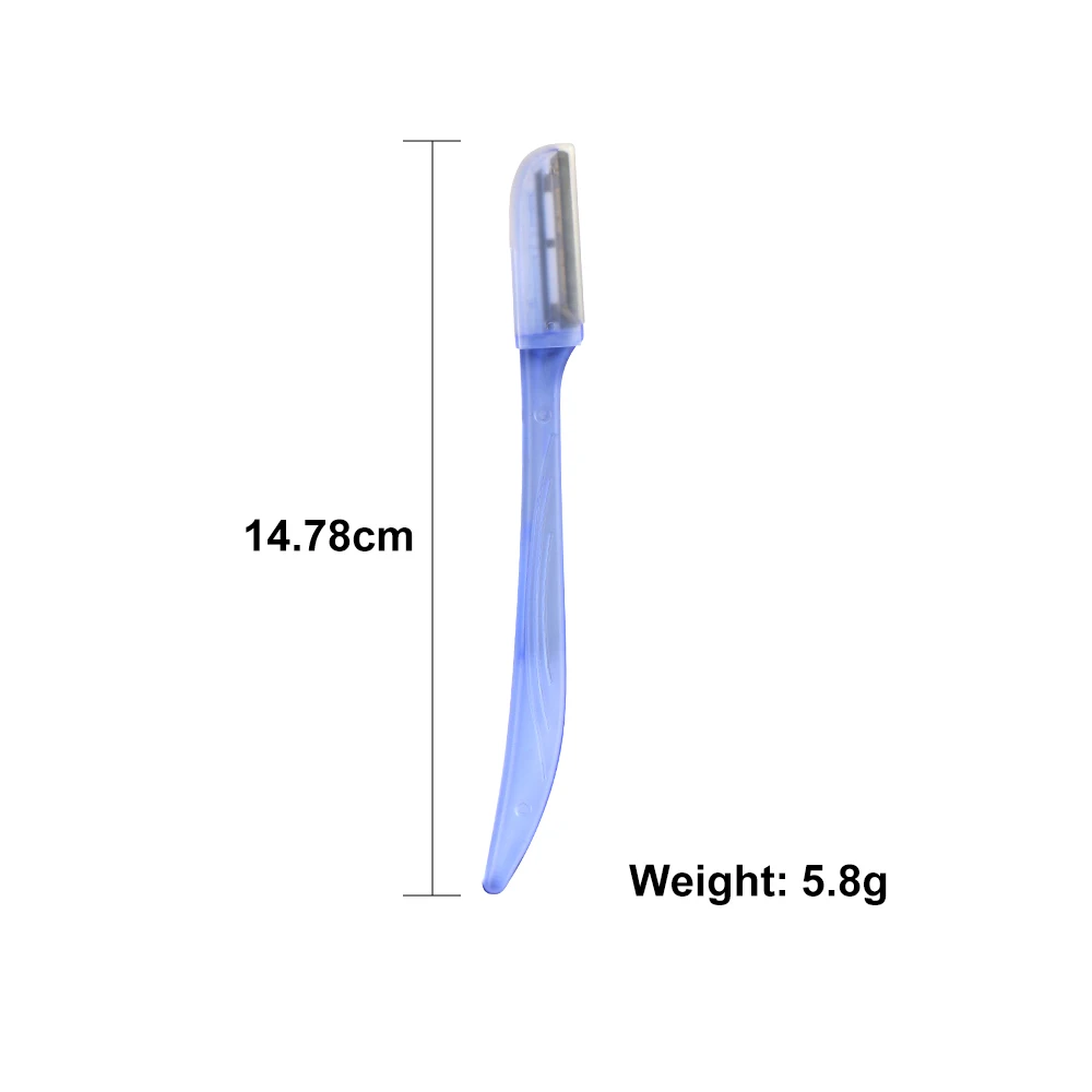 Women Lady Makeup Tool Eyebrow Shaving Razor Set 3 Pack Eyebrow Razor ...