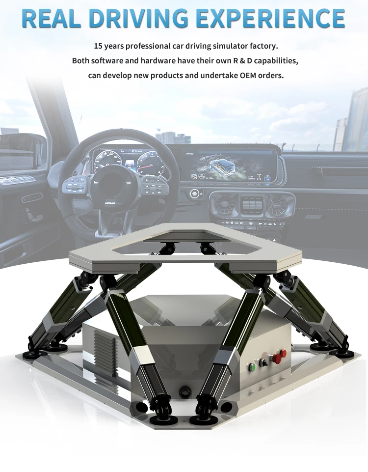 Multi-effect Load 1000kg 6DOF Platform for Ship Aircraft Simulation