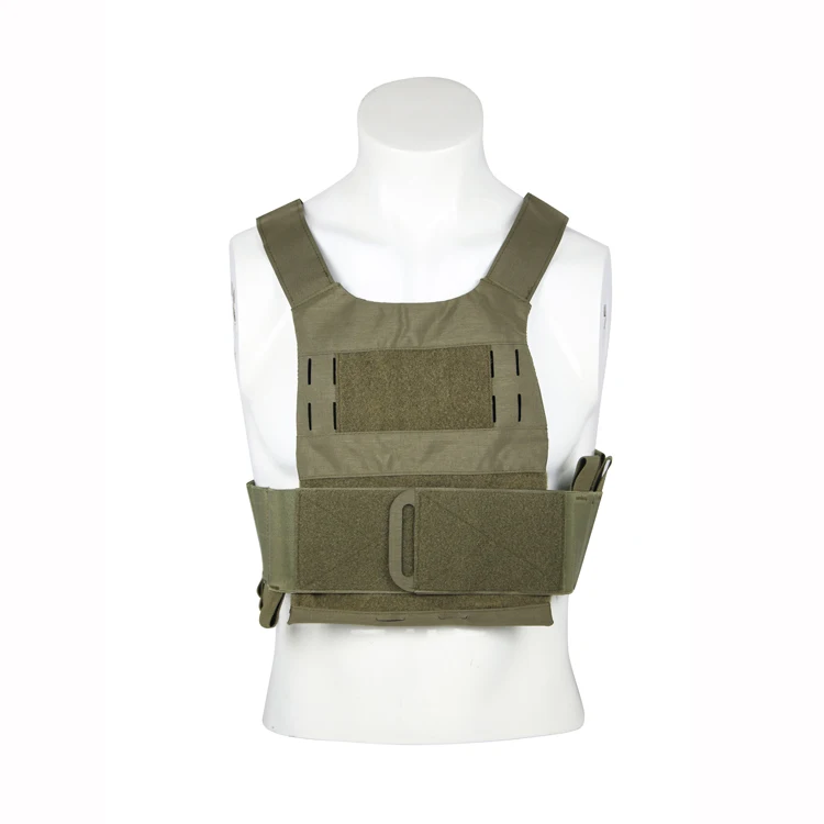 Molle Plate Carrier Tactical Vest Ranger Green Basic Quick Release ...