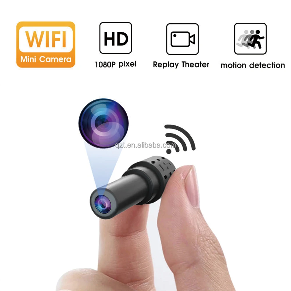 Mini 1080P HD WiFi Camera SecExamen DVR Audio Recorder Motion Sensor ...