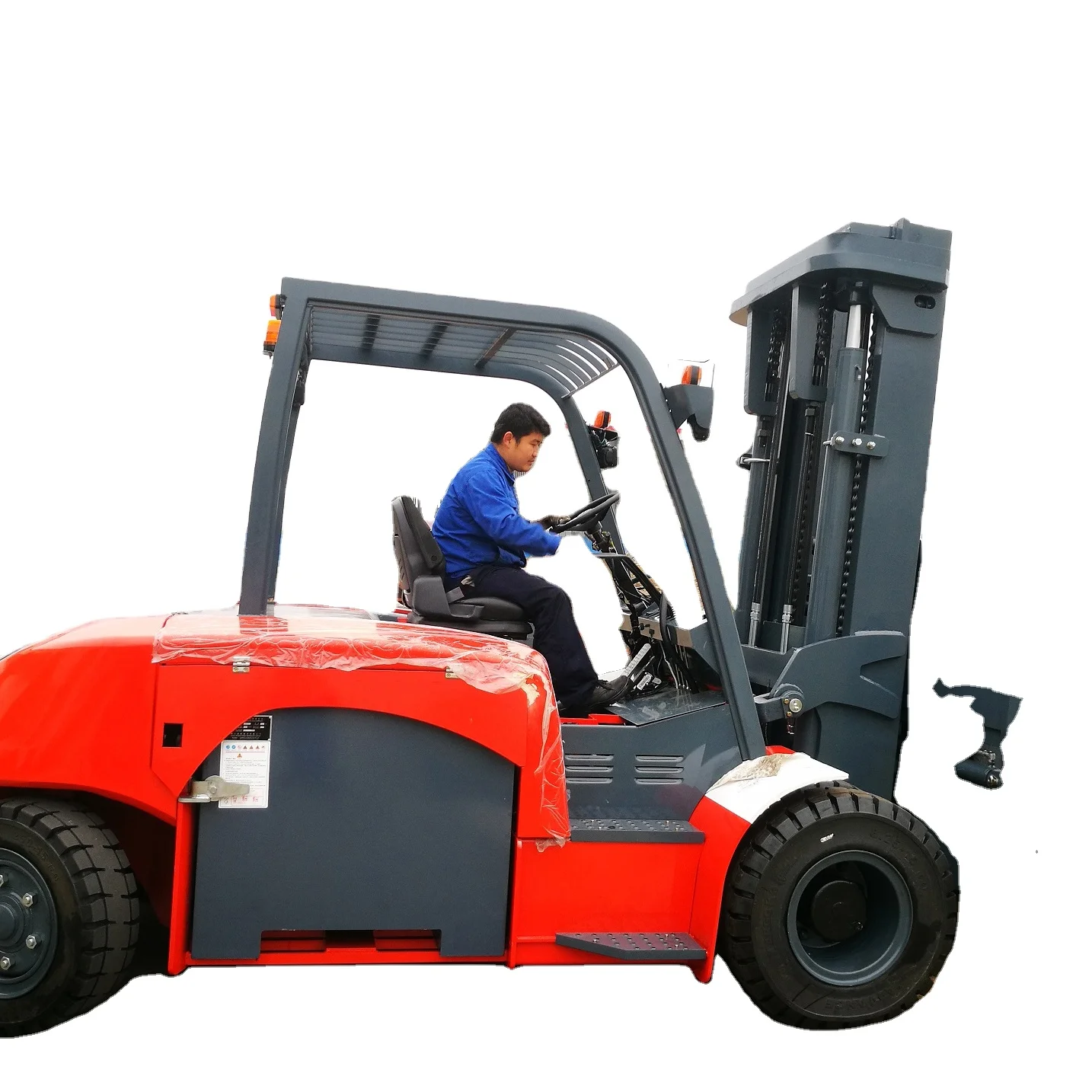 Forklift Cpd100 10ton Lifting Chain Forklift Mast Chain Traction Wheel ...