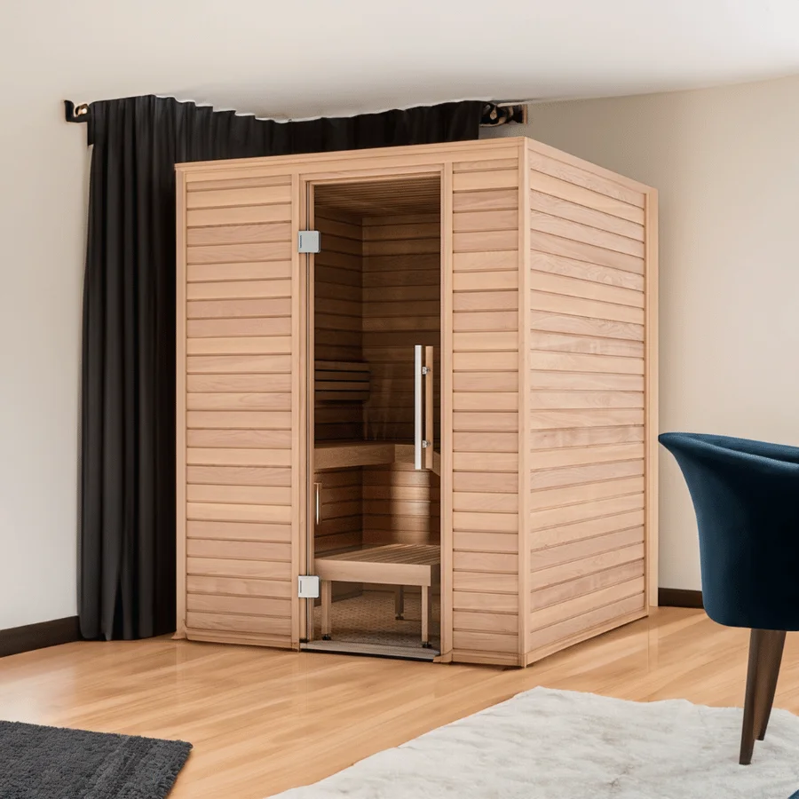 Traditional Indoor Steam Sauna Room Cheap Price 2 Person Sauna - Buy ...