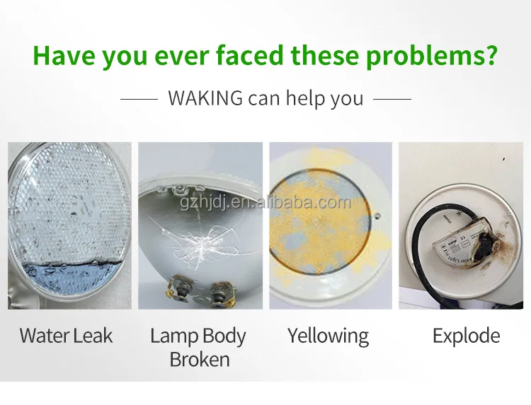 Reflector Underwater Casing Pipe South American Style LED Pool Light