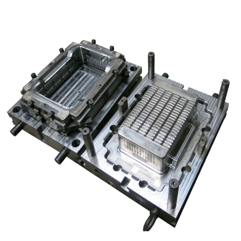 Plastic Vegetable Crates Mould Stackable Plastic Mold Milk Crate ...