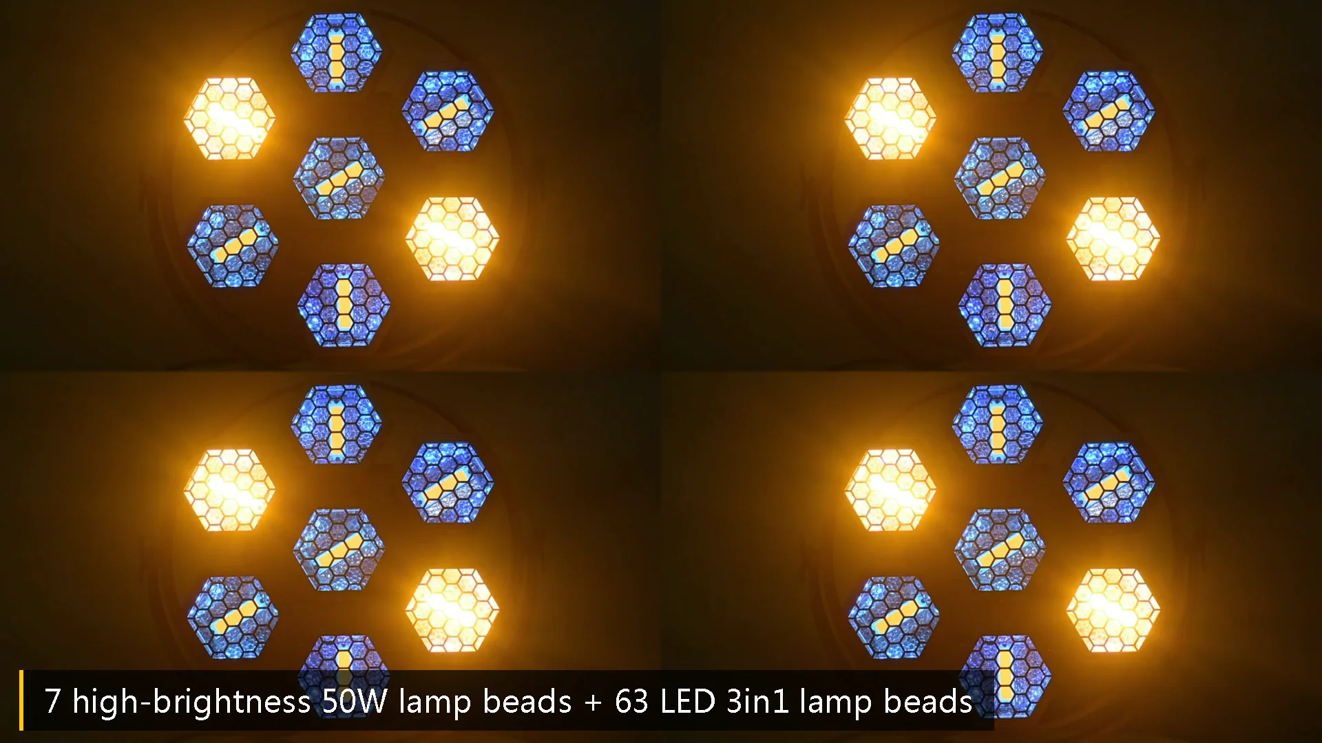 Hexagon Matrix Led Mini Retro Club Wedding Stage Background Effect ...