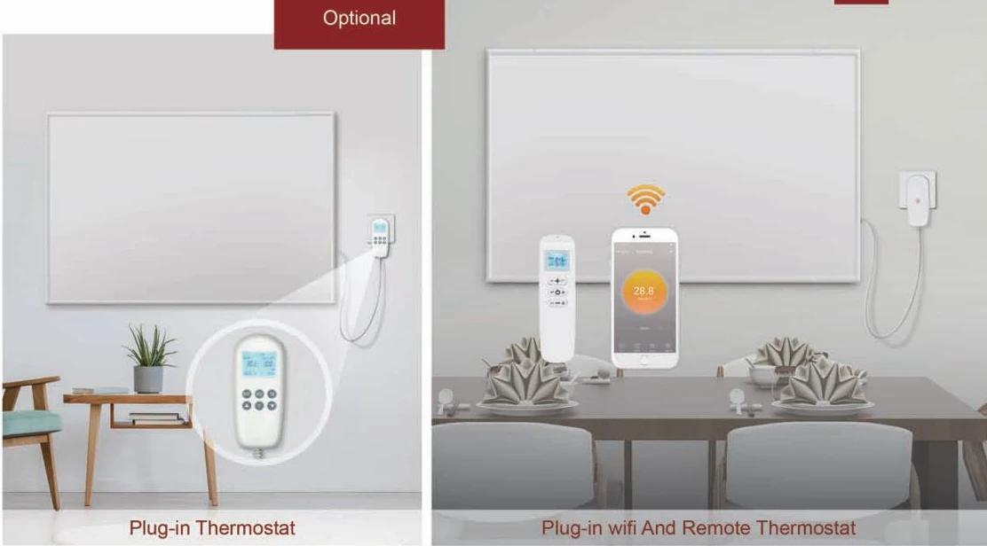 Far-infrared Graphene Ceiling Wall-Mounted Panel for Heat