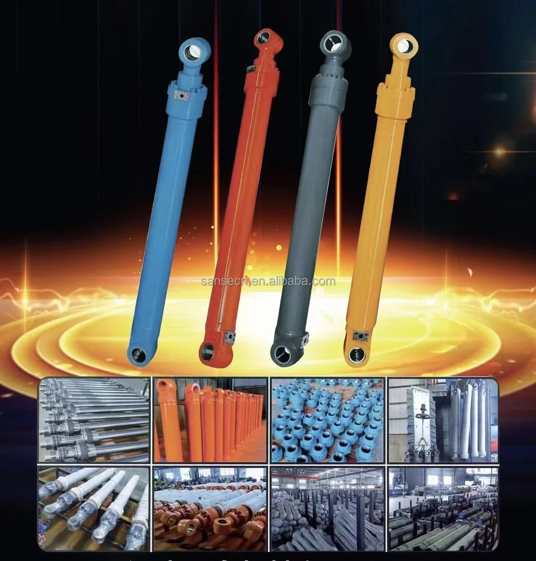 Factory Best Price Hydraulic Cylinder For 50 100 200 300 400 Ton ...